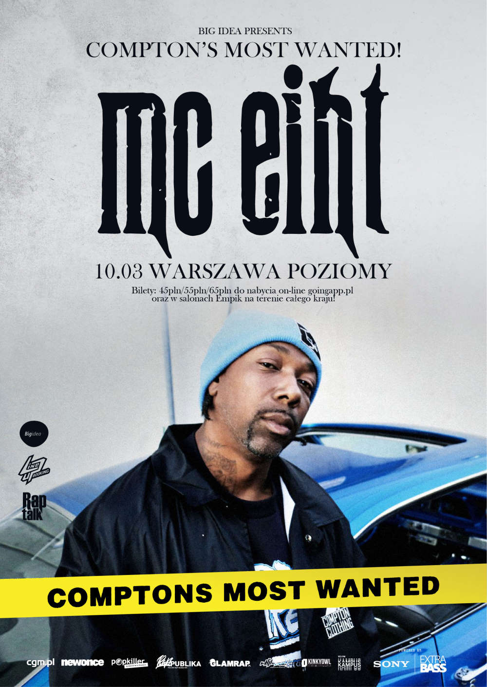 Lider Compton’s Most Wanted po raz pierwszy w Polsce