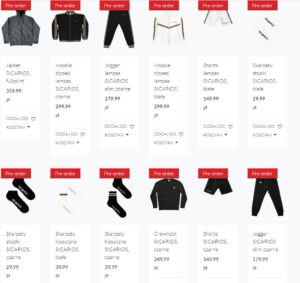 Ubrania od Sentino - fani rapera są podzieleni