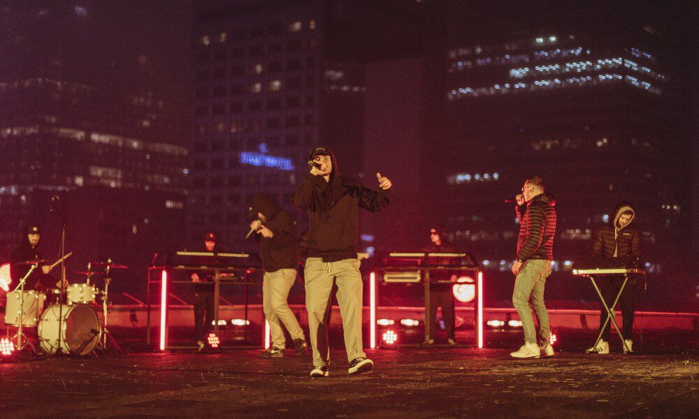 Pezet jako pierwszy artysta w historii zagrał na dachu Sali Kongresowej